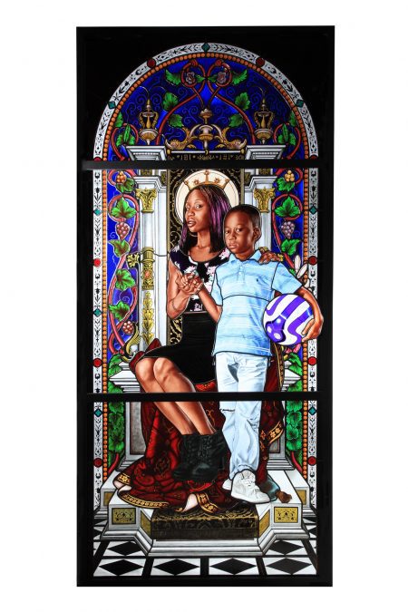 kehinde-wiley-saint-mary-at-petit-palais-kehinde-wiley-studio - L'Etage ...